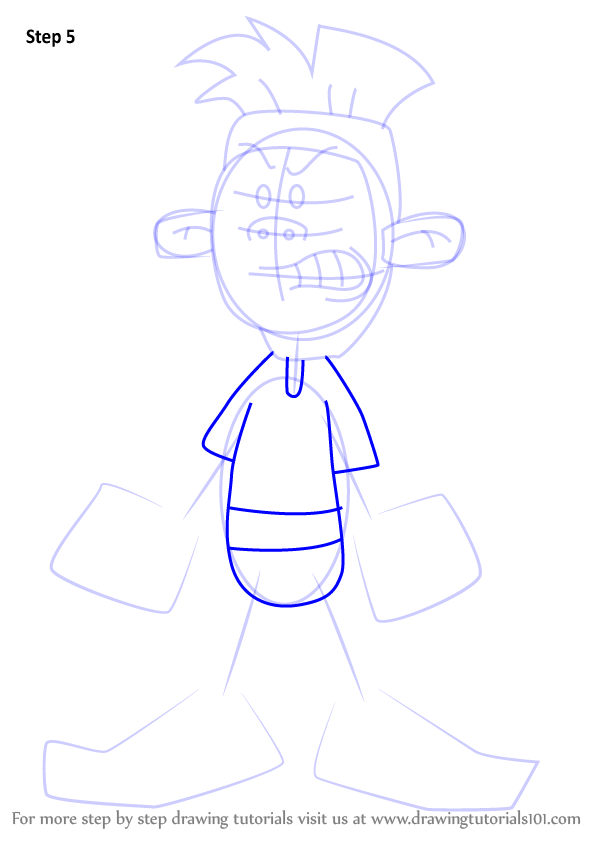 How to Draw Numbuh 20,000 from Kids Next Door (Codename: Kids Next Door ...