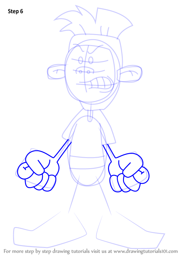 How to Draw Numbuh 20,000 from Kids Next Door (Codename: Kids Next Door ...