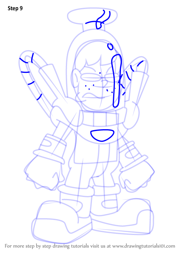 How to Draw Numbuh 48 Flavors from Kids Next Door (Codename: Kids Next ...