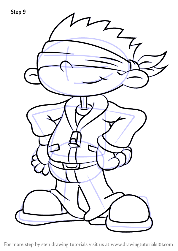 How to Draw Numbuh 6,700 from Kids Next Door (Codename: Kids Next Door ...