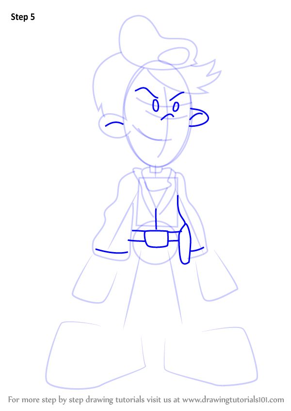 How to Draw Windsor from Kids Next Door (Codename: Kids Next Door) Step ...
