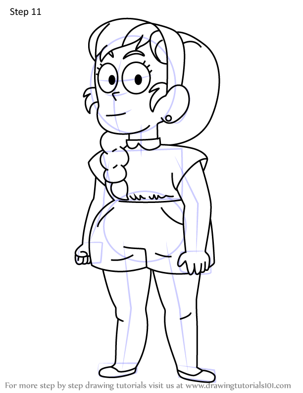 How to Draw Alexis from Craig of the Creek (Craig of the Creek) Step by Step ...