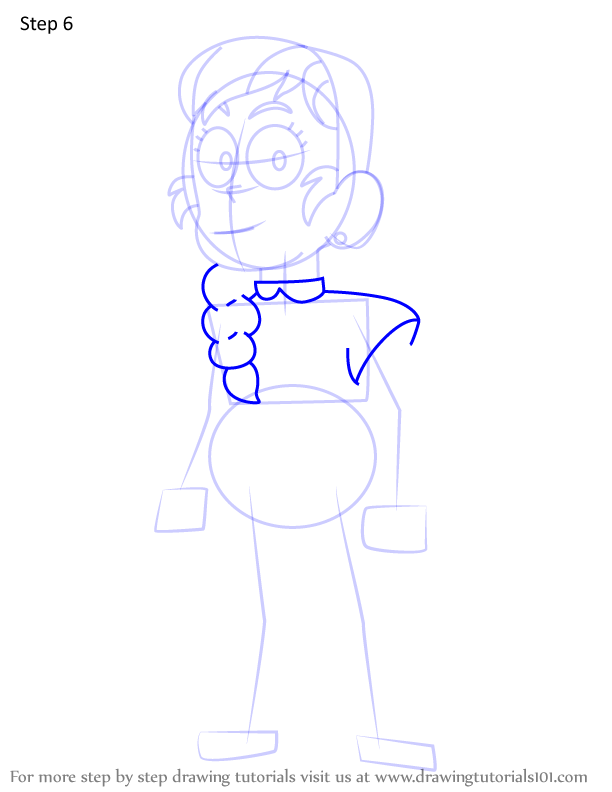 How to Draw Alexis from Craig of the Creek (Craig of the Creek) Step by ...