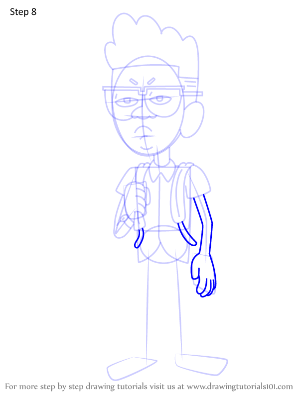 How to Draw Bernard Williams from Craig of the Creek (Craig of the Creek) Step by Step ...