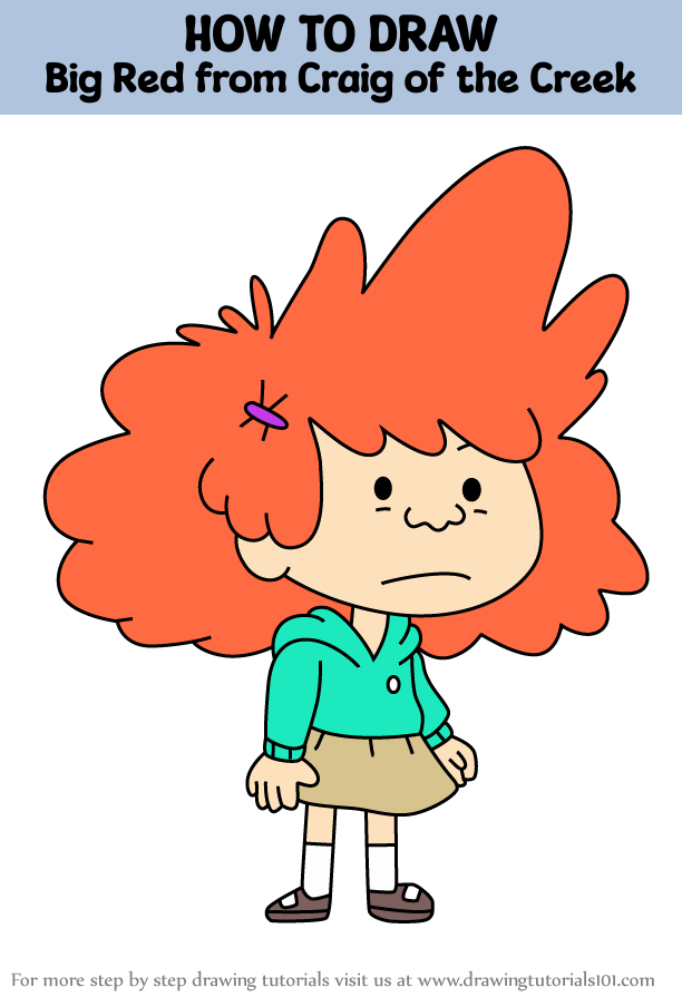 How to Draw Big Red from Craig of the Creek (Craig of the Creek) Step by Step ...
