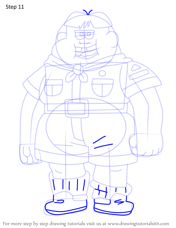 How to Draw Boris from Craig of the Creek (Craig of the Creek) Step by Step ...