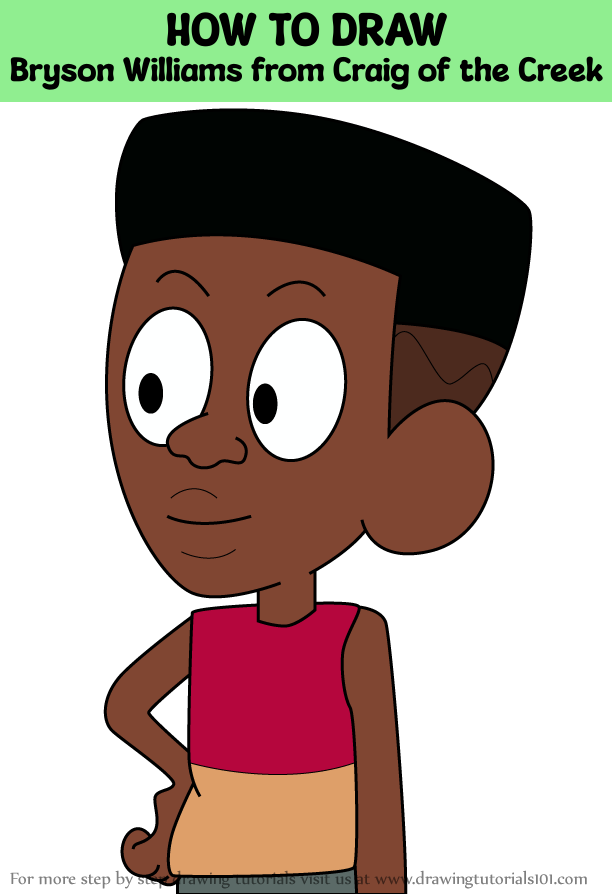 How to Draw Bryson Williams from Craig of the Creek (Craig of the Creek ...