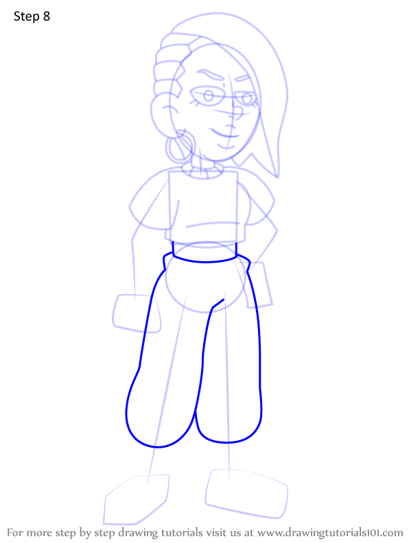 How to Draw Cheyenne from Craig of the Creek (Craig of the Creek) Step by Step ...