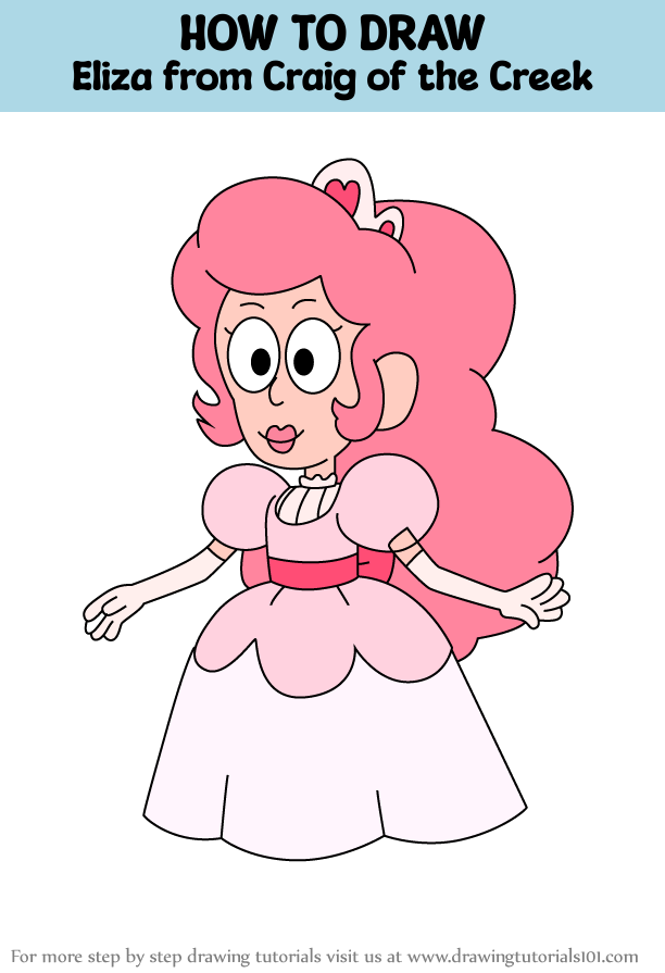 How to Draw Eliza from Craig of the Creek (Craig of the Creek) Step by Step ...