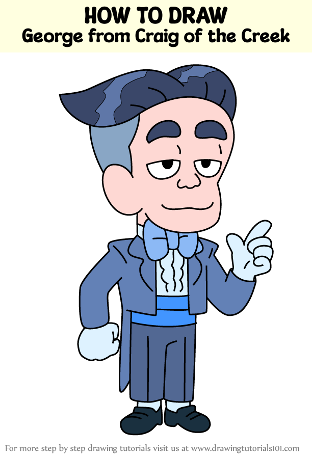 How to Draw George from Craig of the Creek (Craig of the Creek) Step by Step ...