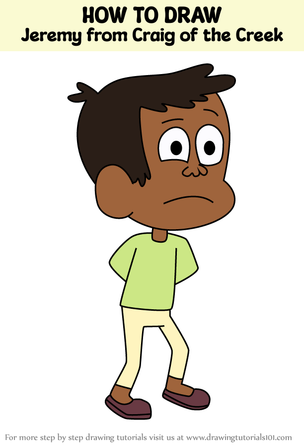 How to Draw Jeremy from Craig of the Creek (Craig of the Creek) Step by Step ...