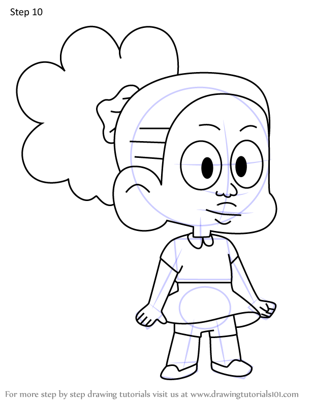 How to Draw Jessica Williams from Craig of the Creek (Craig of the Creek) Step by Step ...