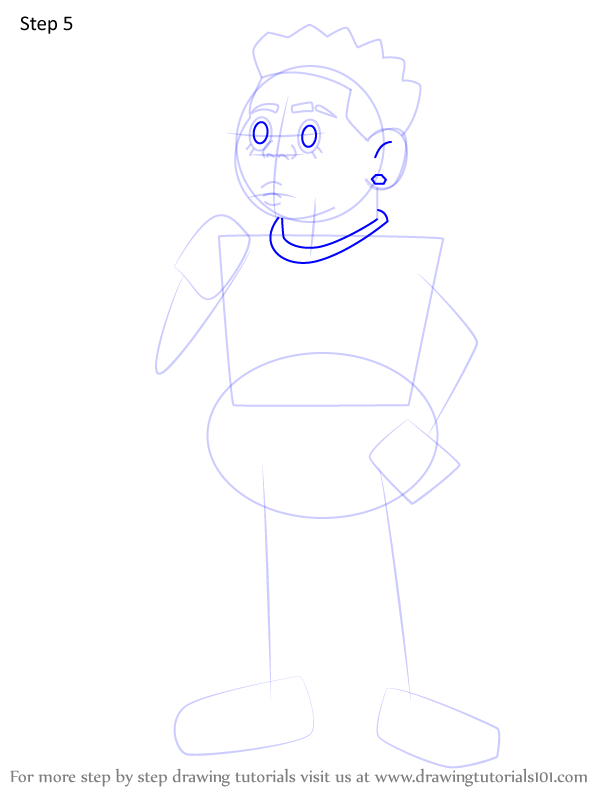 How to Draw Kenneth from Craig of the Creek (Craig of the Creek) Step ...