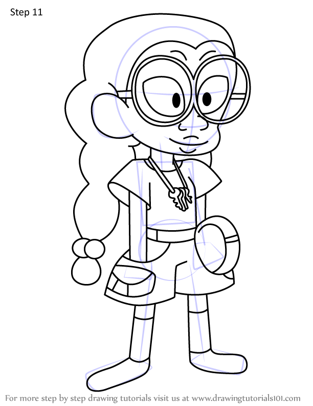 How to Draw Kitherine from Craig of the Creek (Craig of the Creek) Step by Step ...