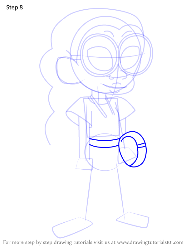 How to Draw Kitherine from Craig of the Creek (Craig of the Creek) Step by Step ...