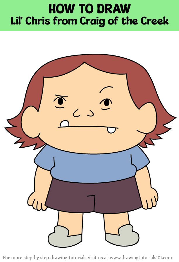 How to Draw Lil' Chris from Craig of the Creek (Craig of the Creek) Step by Step ...