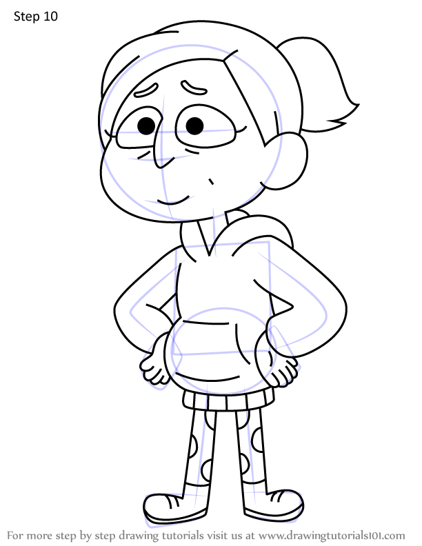 How to Draw Marie from Craig of the Creek (Craig of the Creek) Step by Step ...