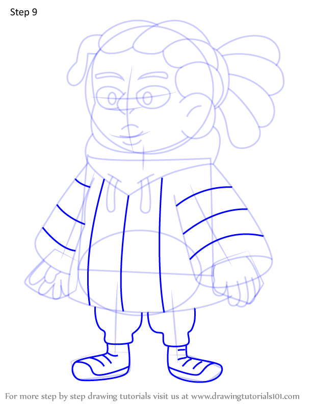 How to Draw Omar from Craig of the Creek (Craig of the Creek) Step by Step | DrawingTutorials101.com