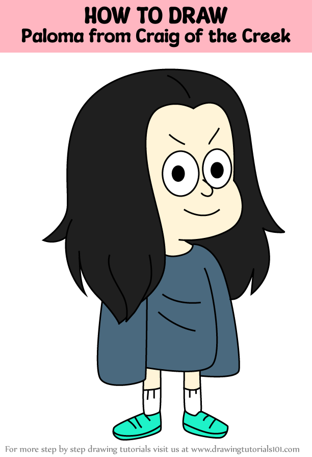 How to Draw Paloma from Craig of the Creek (Craig of the Creek) Step by Step ...