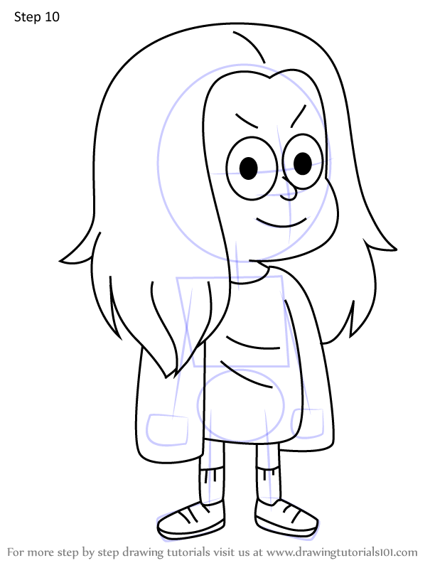 How to Draw Paloma from Craig of the Creek (Craig of the Creek) Step by Step ...