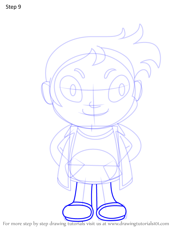 How to Draw Sun Chun from Craig of the Creek (Craig of the Creek) Step by Step ...