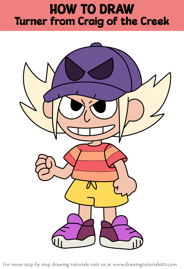 How to Draw Turner from Craig of the Creek (Craig of the Creek) Step by Step ...