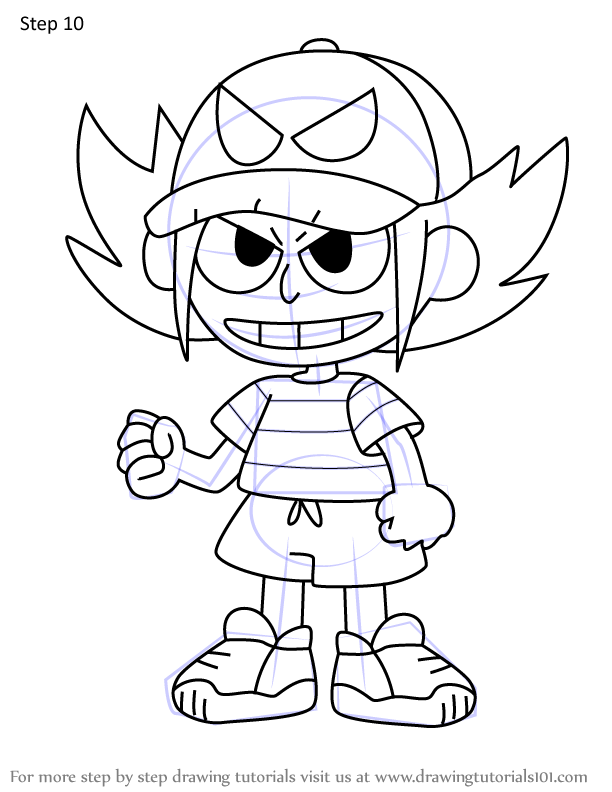 How to Draw Turner from Craig of the Creek (Craig of the Creek) Step by Step ...