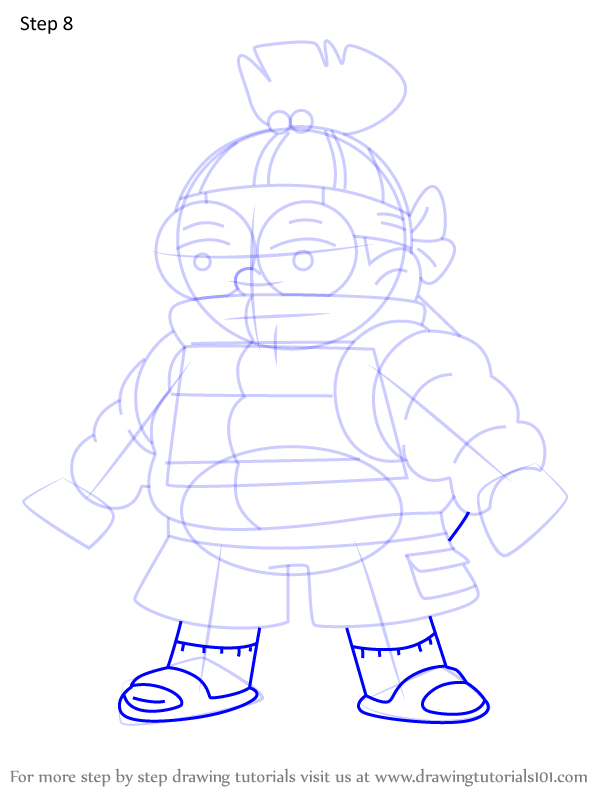 How to Draw Yustice from Craig of the Creek (Craig of the Creek) Step by Step ...