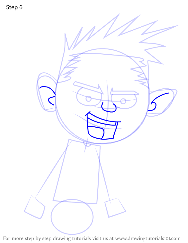 How to Draw Alec Tedesco from Dan Vs (Dan Vs) Step by Step ...