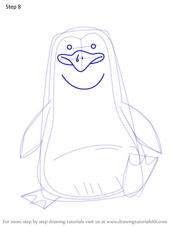How to Draw Evil Penguins from Dan Vs (Dan Vs) Step by Step ...