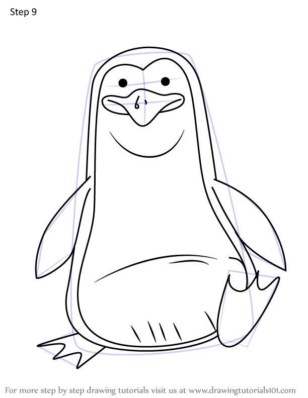 How to Draw Evil Penguins from Dan Vs (Dan Vs) Step by Step ...