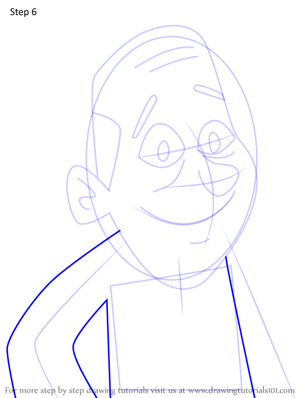 How to Draw Jiro Kushigi from Dan Vs (Dan Vs) Step by Step ...