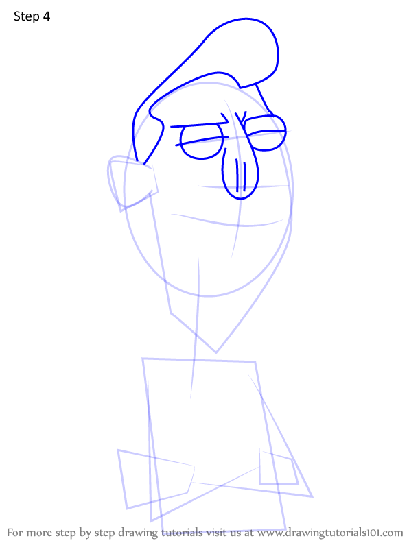 How to Draw Mr. Tadesco from Dan Vs (Dan Vs) Step by Step ...