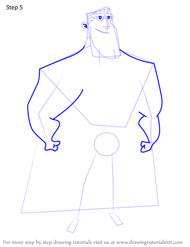 How to Draw Terrifi-Guy from Dan Vs (Dan Vs) Step by Step ...