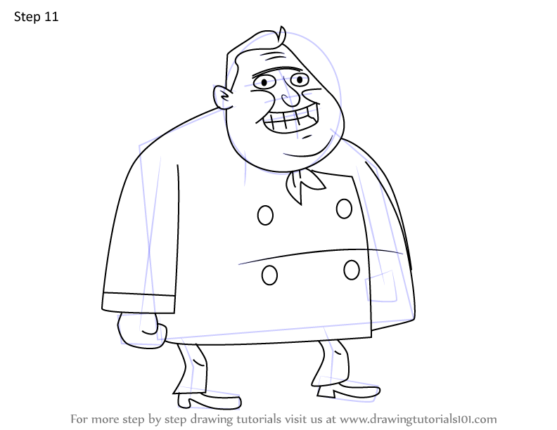 How to Draw Tony Minestrone from Dan Vs (Dan Vs) Step by Step ...