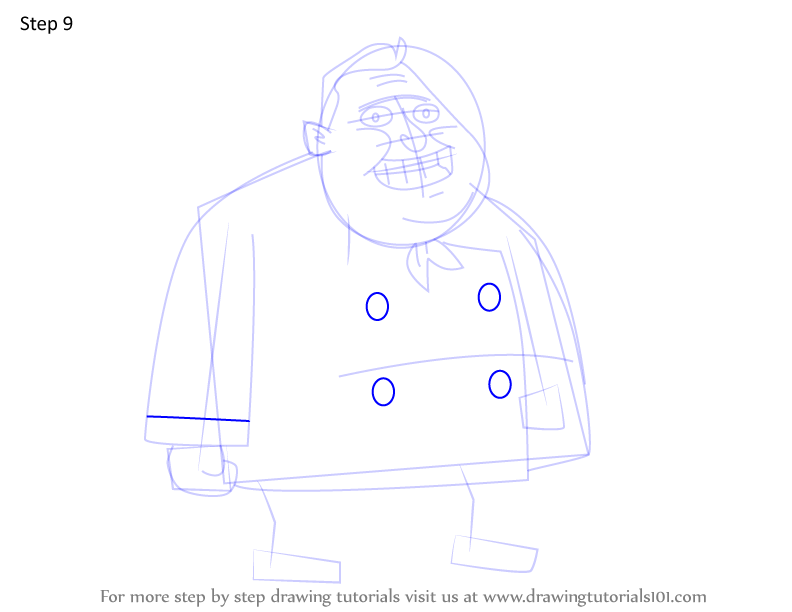 How to Draw Tony Minestrone from Dan Vs (Dan Vs) Step by Step ...
