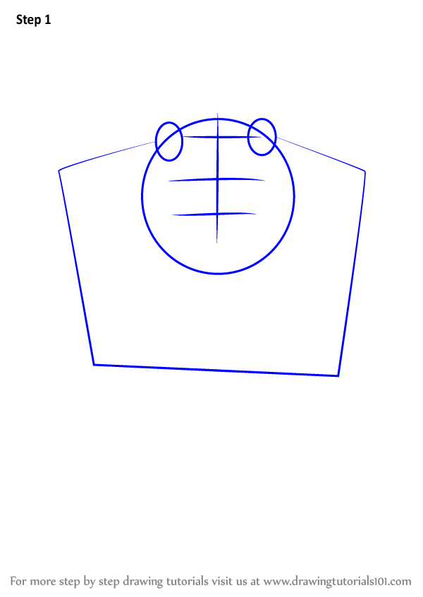 How to Draw Colonel K from Danger Mouse (Danger Mouse) Step by Step ...