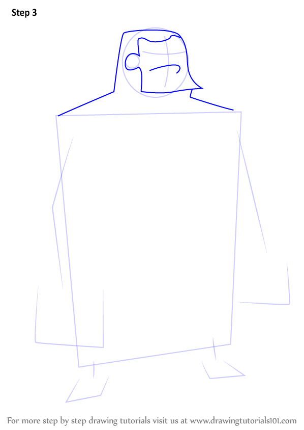 How to Draw Jack Fenton from Danny Phantom (Danny Phantom) Step by Step ...