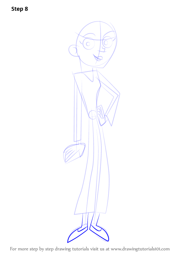 How to Draw Jazz Fenton from Danny Phantom (Danny Phantom) Step by Step ...
