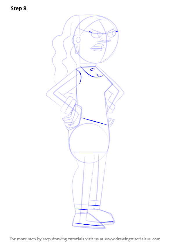 How to Draw Valerie Gray from Danny Phantom (Danny Phantom) Step by ...