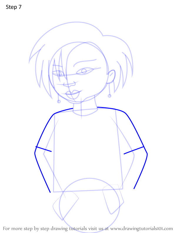 How to Draw Andrea from Daria (Daria) Step by Step ...
