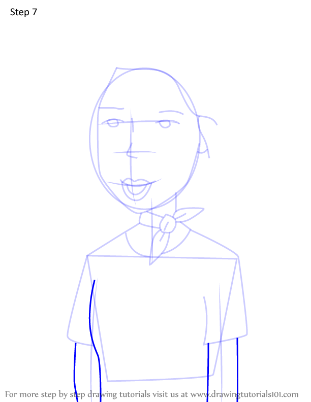 How to Draw Cassidy from Daria (Daria) Step by Step ...