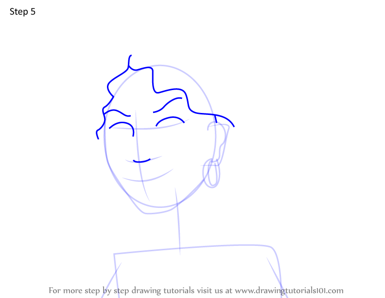 How to Draw Claire Defoe from Daria (Daria) Step by Step ...