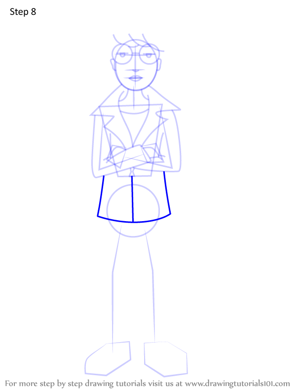 How to Draw Daria Morgendorffer from Daria (Daria) Step by Step ...