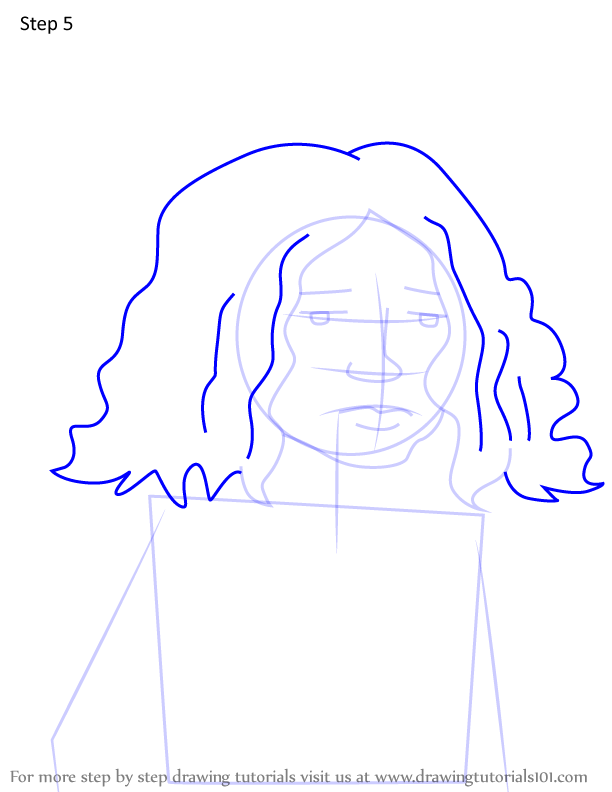 How to Draw Jesse Moreno from Daria (Daria) Step by Step ...