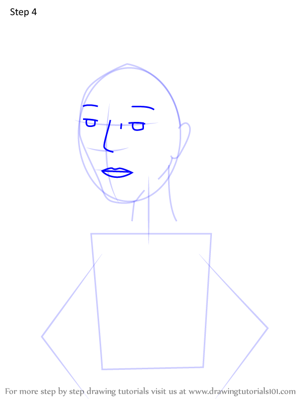 How to Draw Ms. Morris from Daria (Daria) Step by Step ...