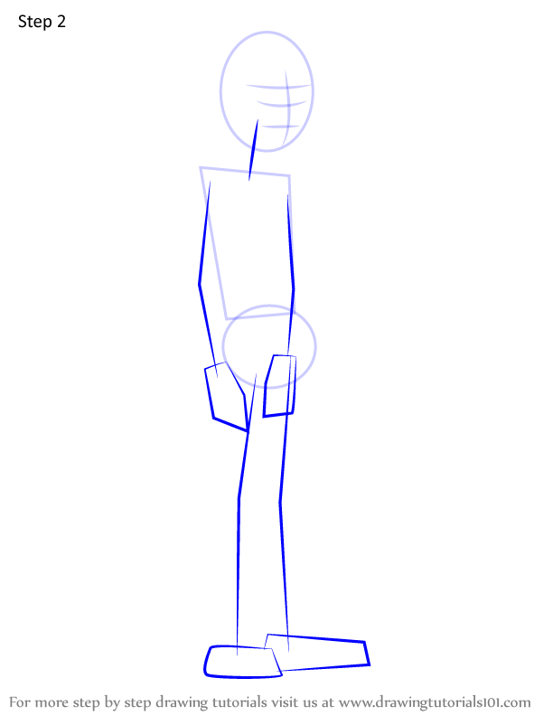How to Draw Trent Lane from Daria (Daria) Step by Step ...