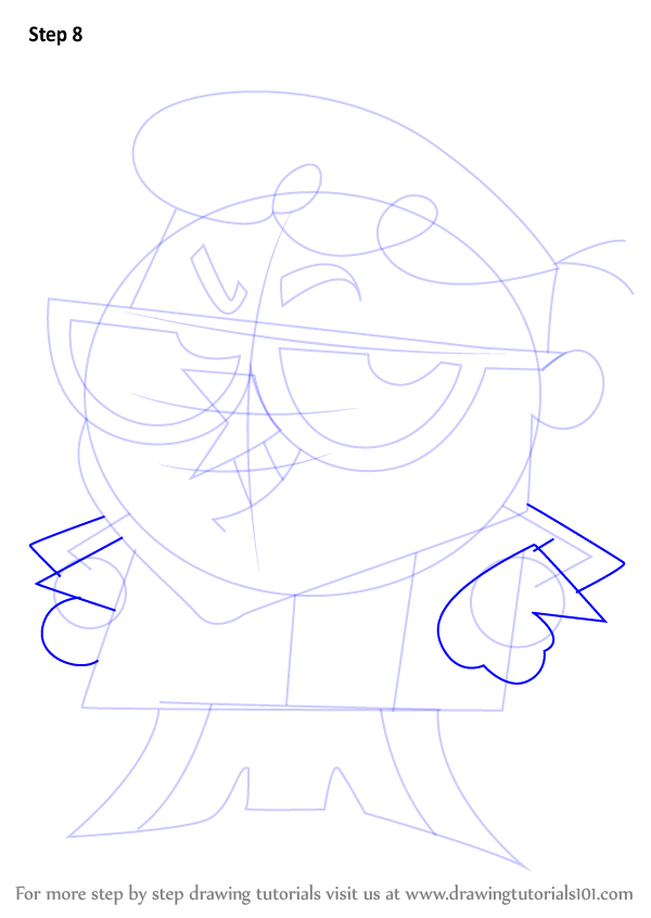 How to Draw Dexter from Dexter's Laboratory (Dexter's Laboratory) Step ...