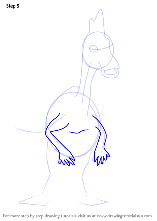 How to Draw Leroy Lambeosaurus from Dinosaur Train (Dinosaur Train ...