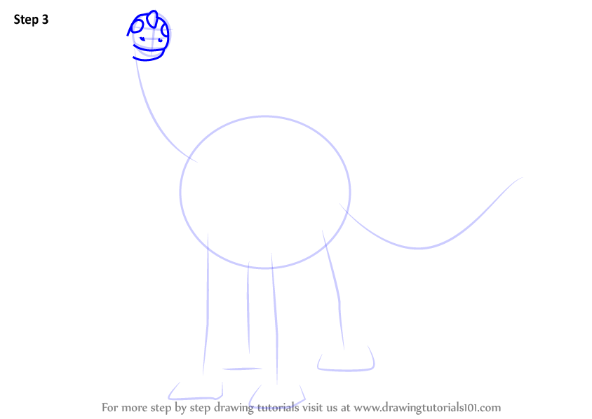 How to Draw Mr. Argentinosaurus from Dinosaur Train (Dinosaur Train ...